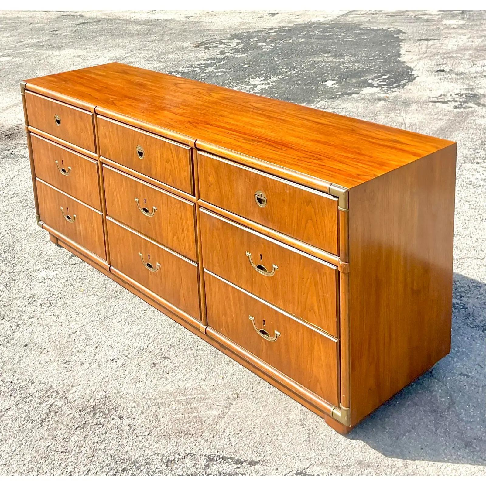 Vintage Boho Drexel “Accolade” Campaign Dresser at 1stDibs | vintage ...