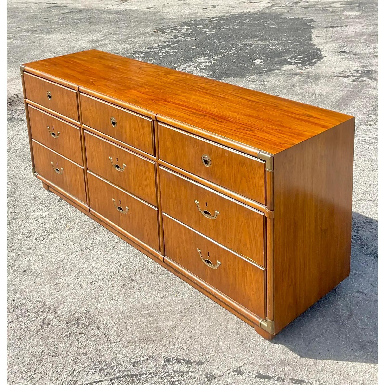 Vintage Boho Drexel “Accolade” Campaign Dresser at 1stDibs | vintage ...