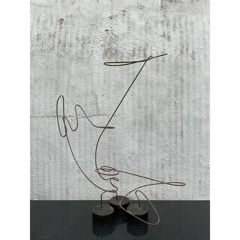 Vintage Boho Freeform Abstract Sculptures, Set of 3 For Sale at 1stDibs