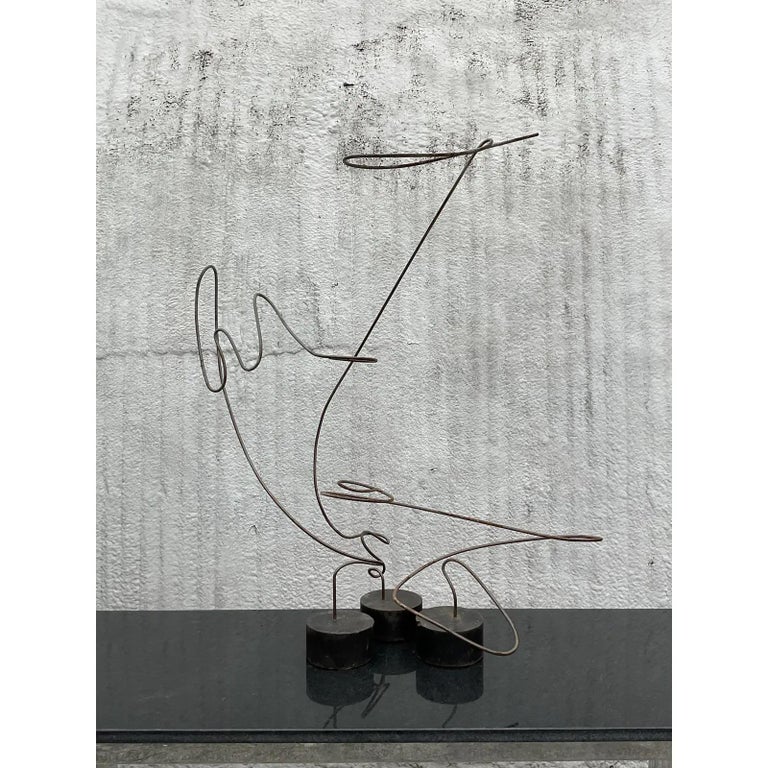 Vintage Boho Freeform Abstract Sculptures, Set of 3 For Sale at 1stDibs