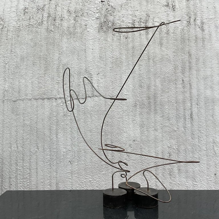 Vintage Boho Freeform Abstract Sculptures, Set of 3 For Sale at 1stDibs