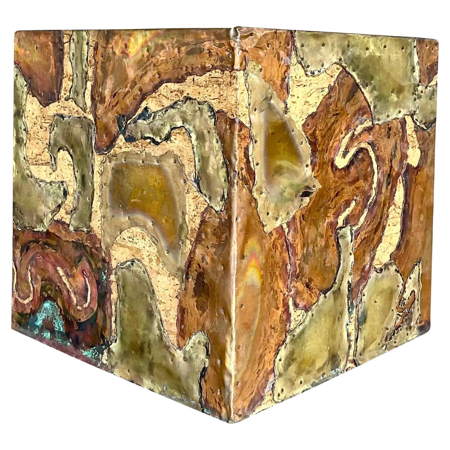 An Unusual Pair of Large Regency Hand Hammered Copper Planters For Sale ...