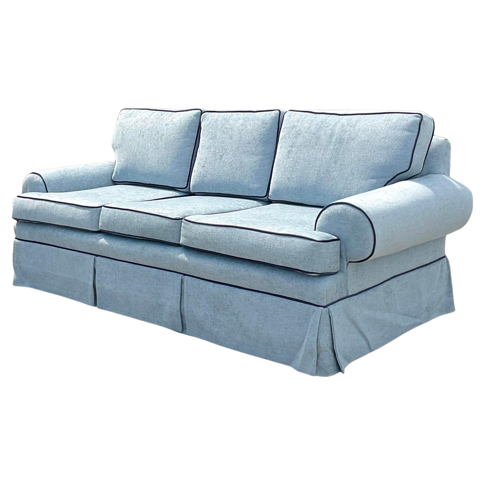 vintage open arm sofa at 1stDibs