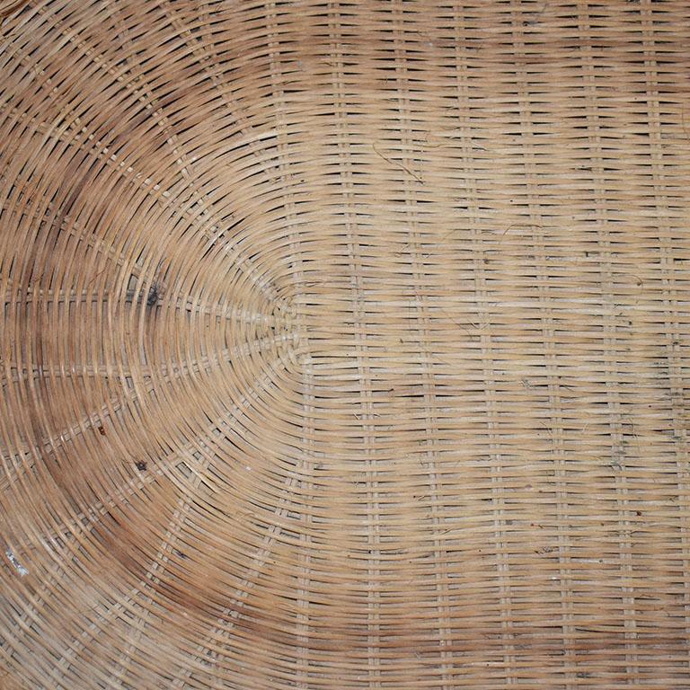 Vintage Boho Wicker Rattan Elephant Side Table Style of Mario Lopez ...