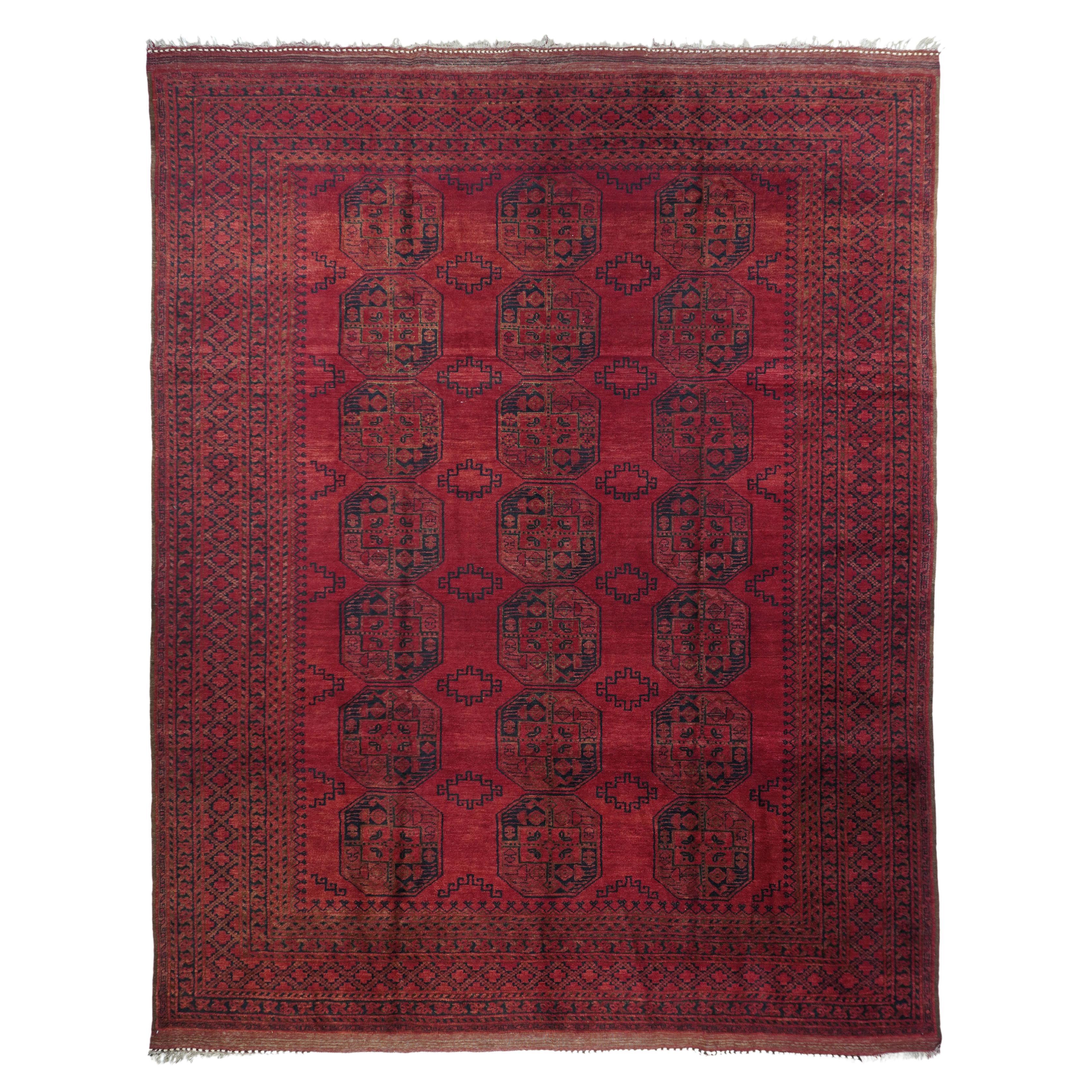 Vintage Bokhara Rug For Sale at 1stDibs