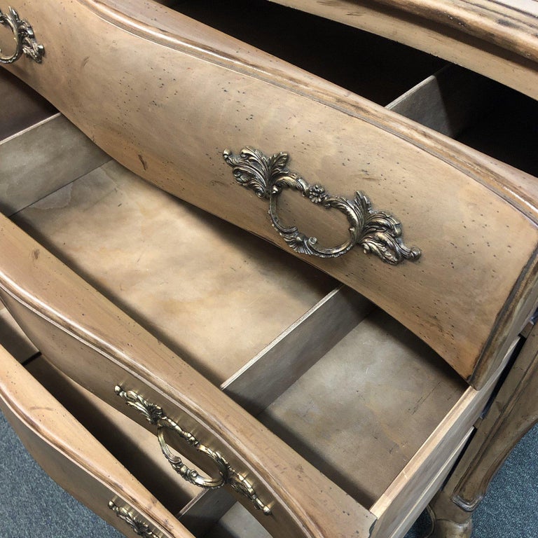 Vintage Bombe Chest by Dixon-Powdermaker For Sale at 1stDibs