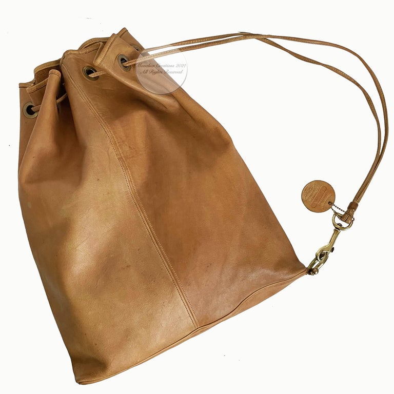 Vintage Bonnie Cashin Coach NYC Drawstring Sling Bag Pre Creed with ...