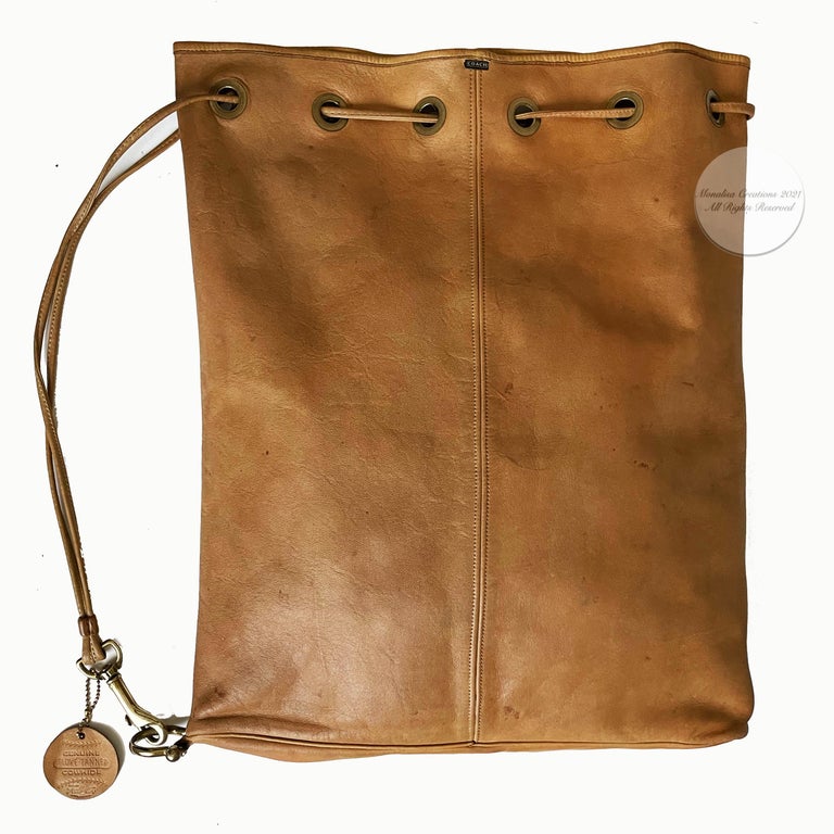 Vintage Bonnie Cashin Coach NYC Drawstring Sling Bag Pre Creed with ...