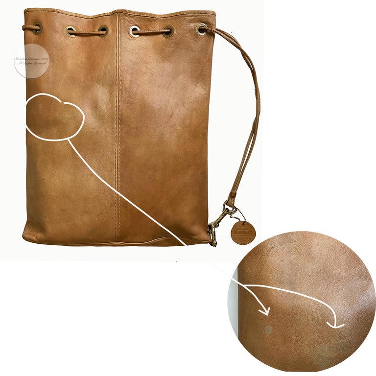 Vintage Bonnie Cashin Coach NYC Drawstring Sling Bag Pre Creed with ...