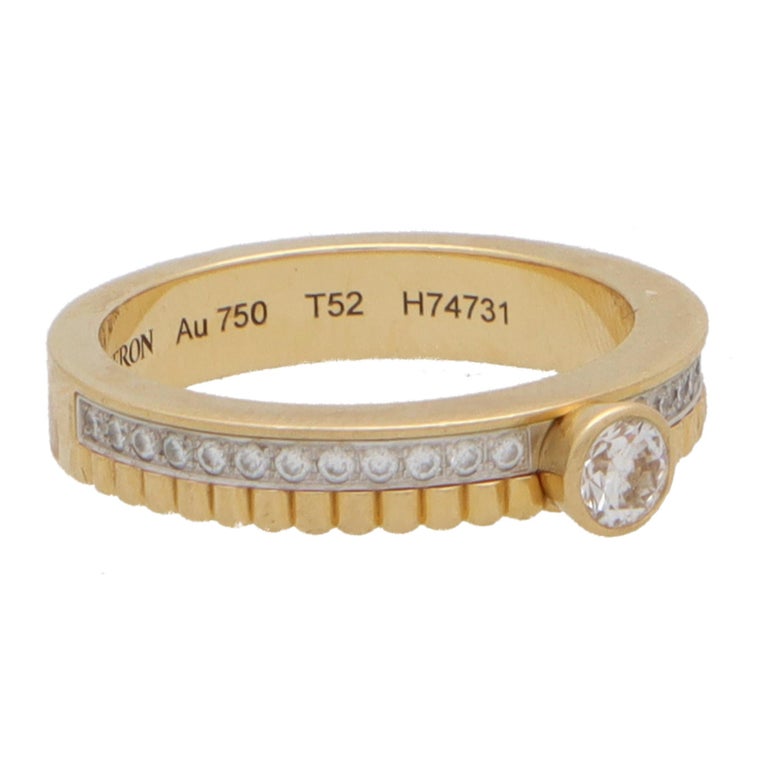 Vintage Boucheron ‘Quatre Radiant’ Diamond Solitaire Ring at 1stDibs