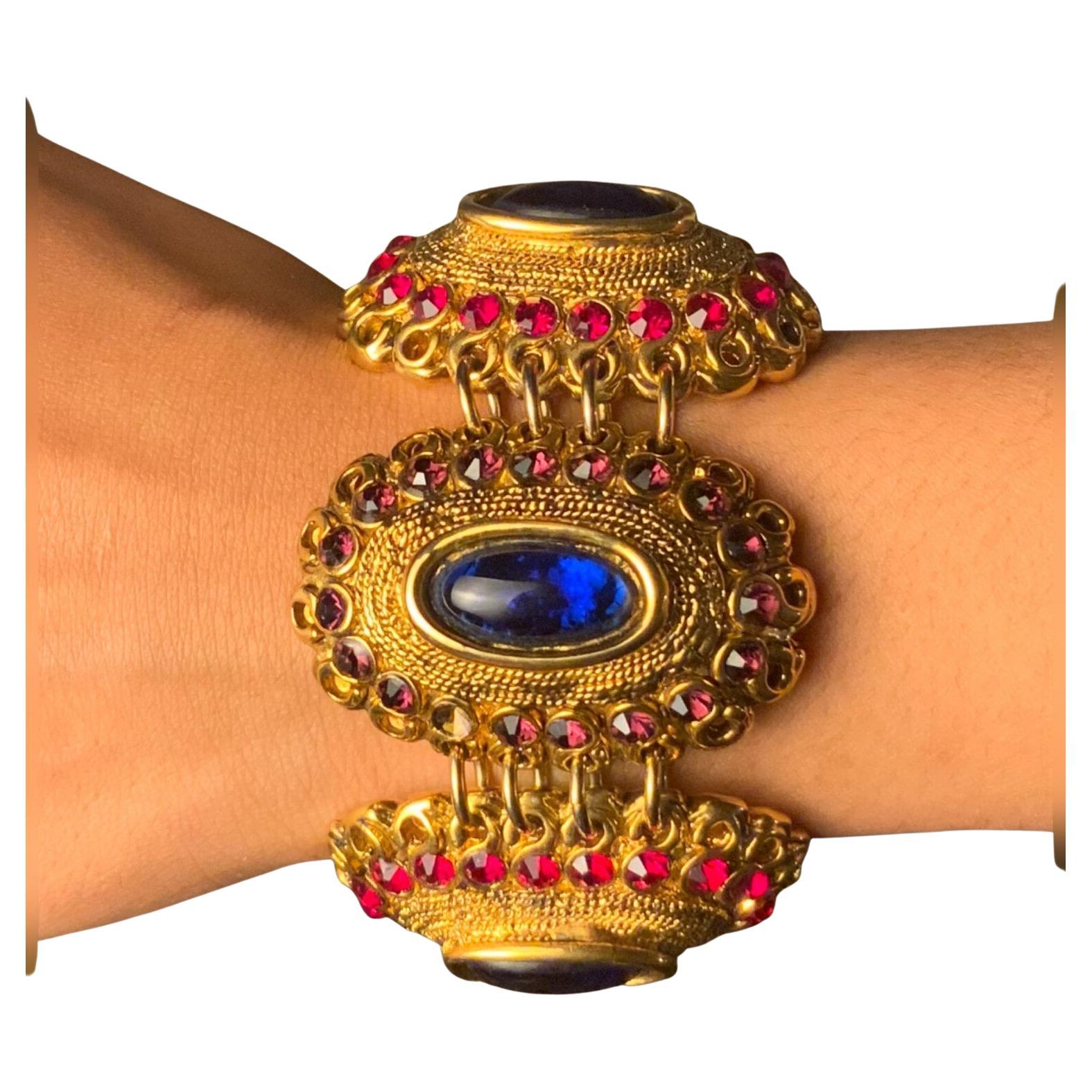Sublime vintage Chanel bangle bracelets For Sale at 1stDibs | galoband ...