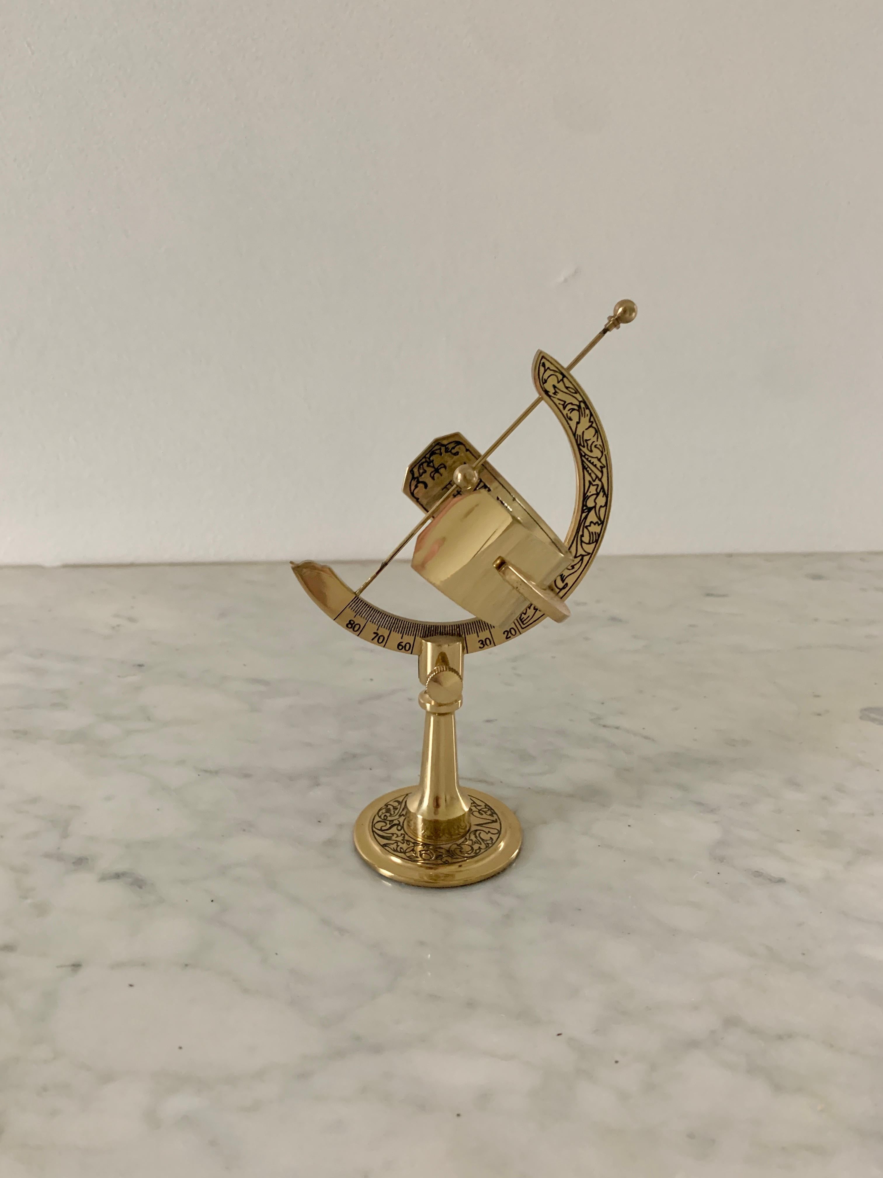 Vintage Brass Armillary For Sale at 1stDibs