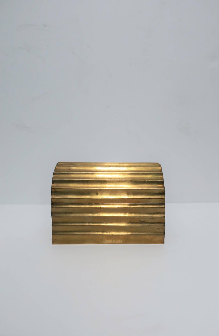 Vintage Brass Box at 1stDibs