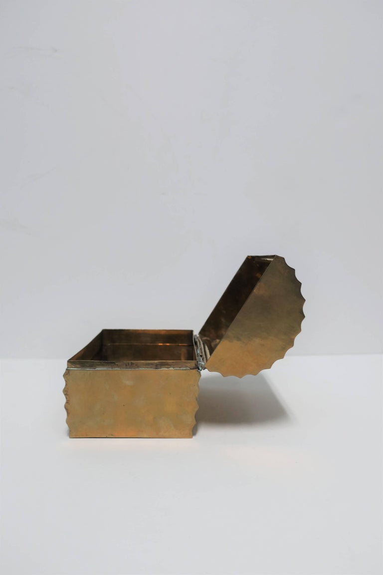 Vintage Brass Box at 1stDibs | vintage brass box with lid, antique ...