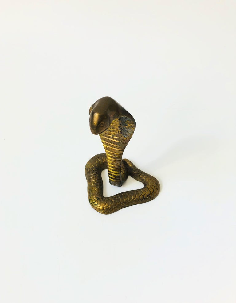 Vintage Brass Cobra at 1stDibs | cobra brass