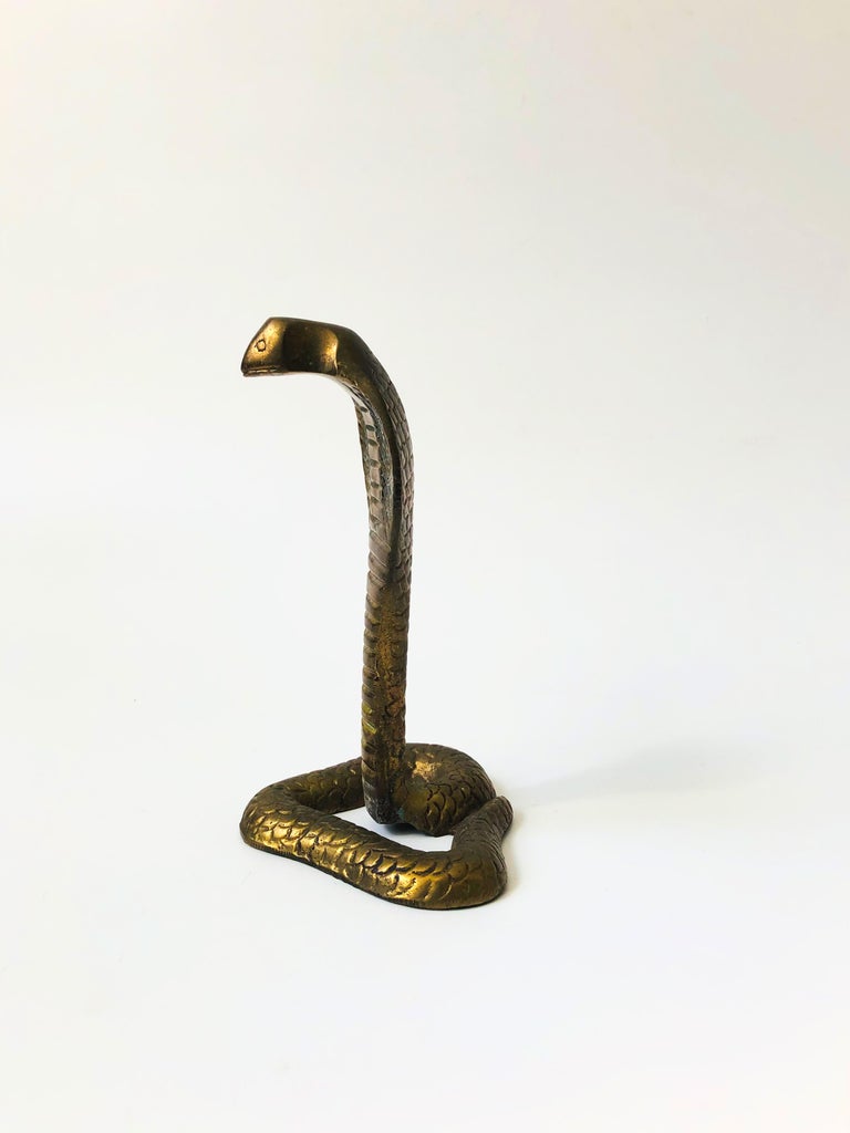 Vintage Brass Cobra at 1stDibs | cobra brass
