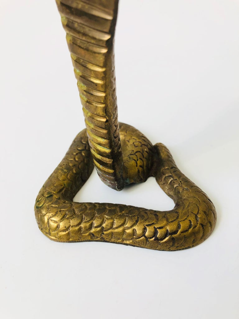 Vintage Brass Cobra at 1stDibs | cobra brass