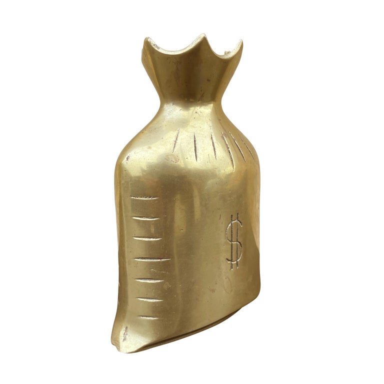 Vintage Brass Coin Bank at 1stDibs