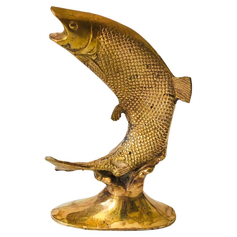 Vintage Brass Fish at 1stDibs