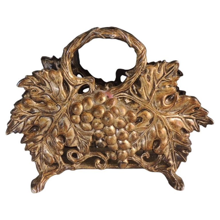 Vintage Brass Letter Holder at 1stDibs