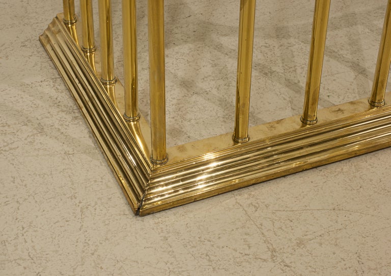 Vintage Brass, Open Front Club Fender For Sale at 1stDibs