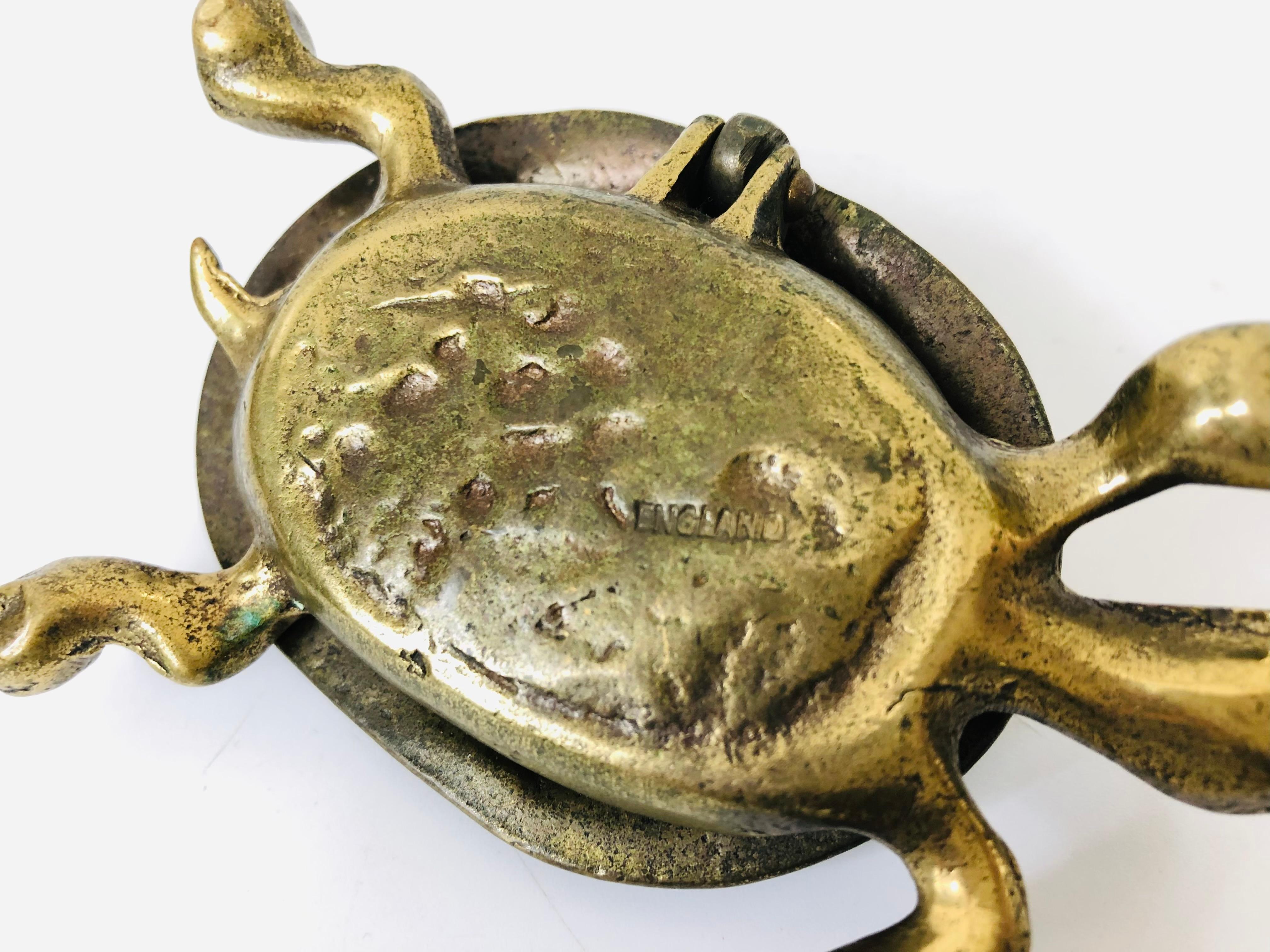 Vintage Brass Turtle Box at 1stDibs