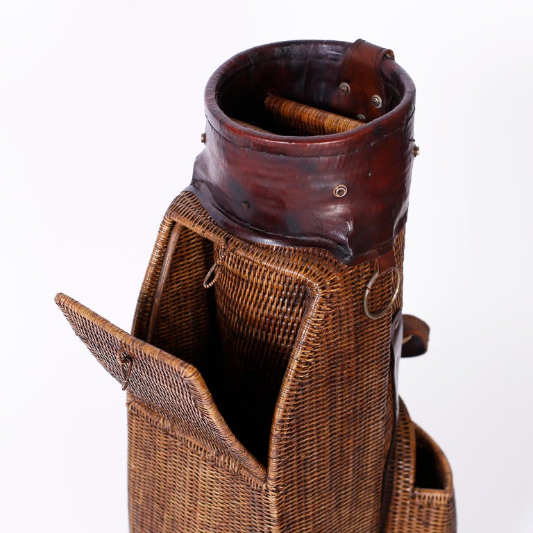 Vintage British Colonial Style Golf Bag at 1stDibs