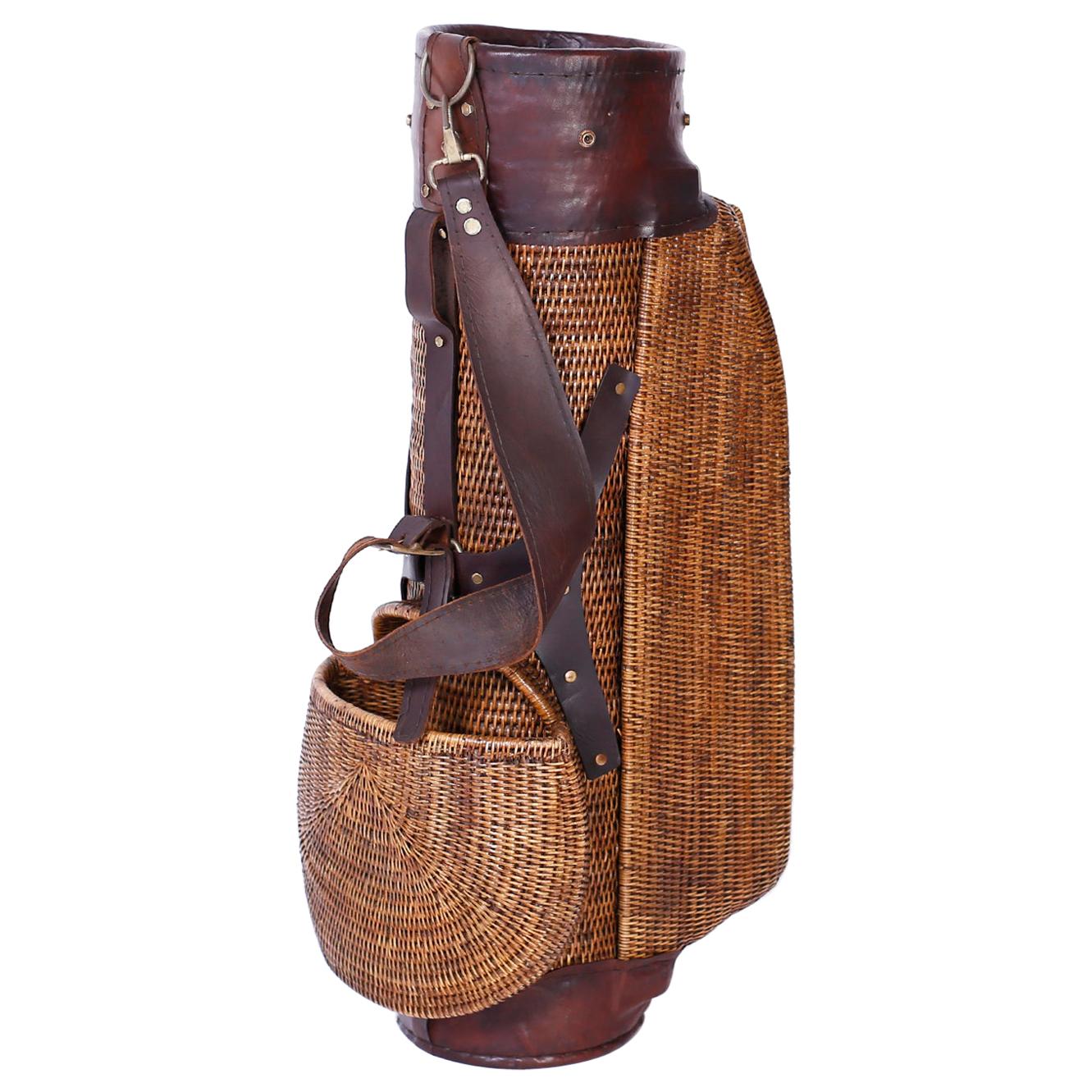 Vintage British Colonial Style Golf Bag at 1stDibs