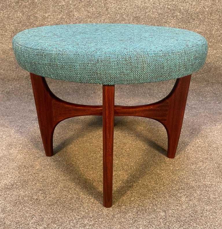 Vintage British Mid-Century Modern Teak "Astro" Stool by G Plan For ...