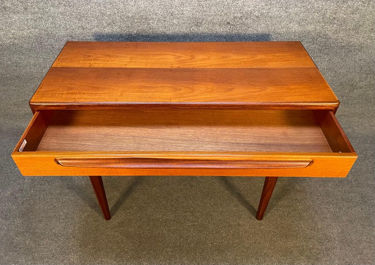 Vintage British Midcentury Teak "Sequence" Entry Way Console Table by ...