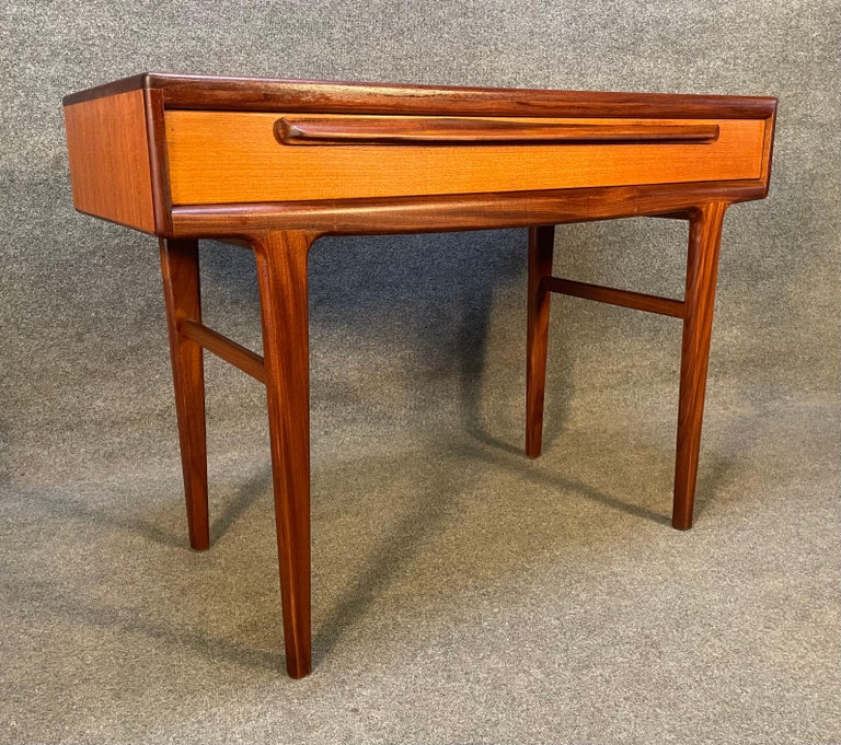 Vintage British Midcentury Teak "Sequence" Entry Way Console Table by ...