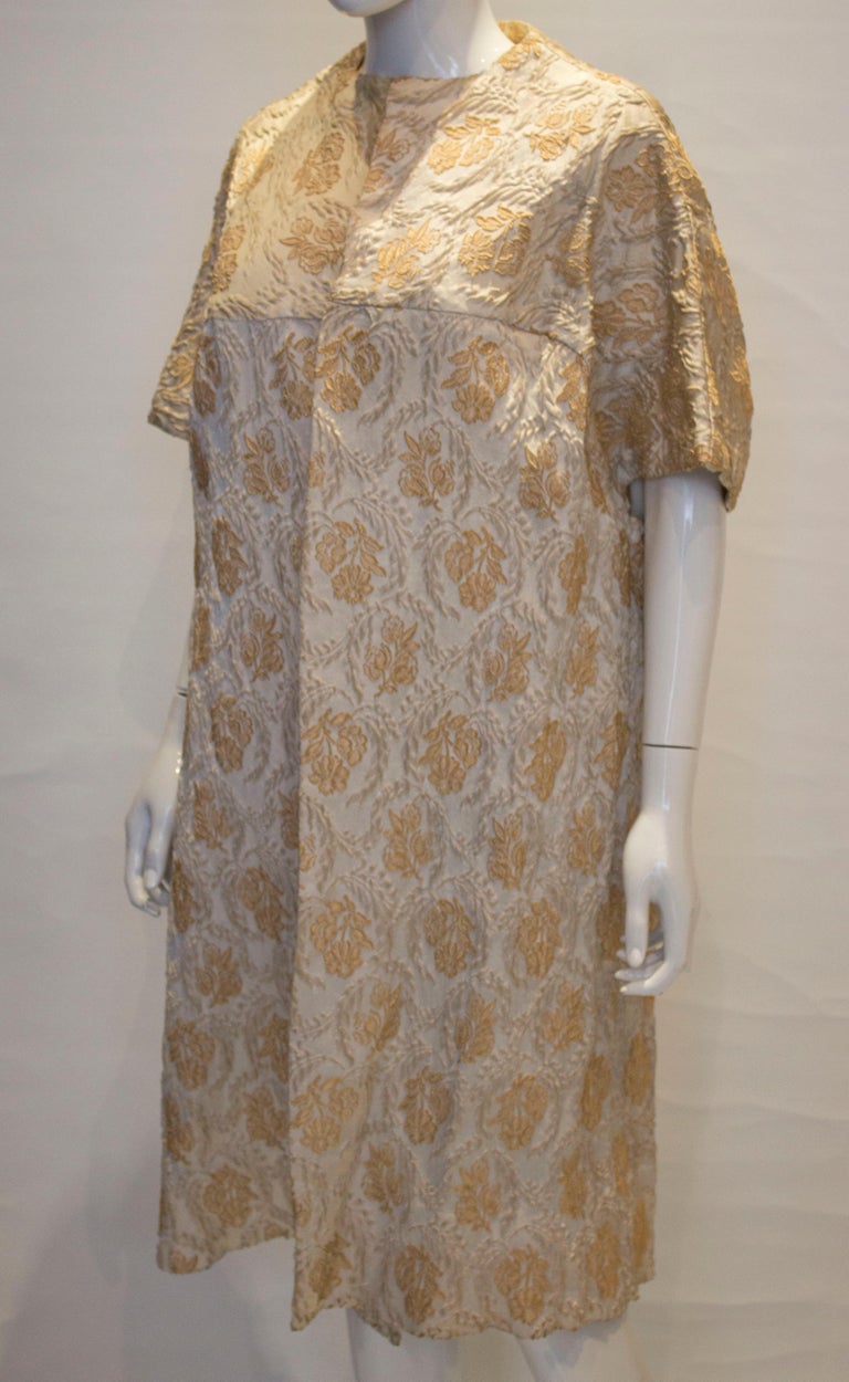 Vintage Brocade Opera Coat For Sale at 1stDibs