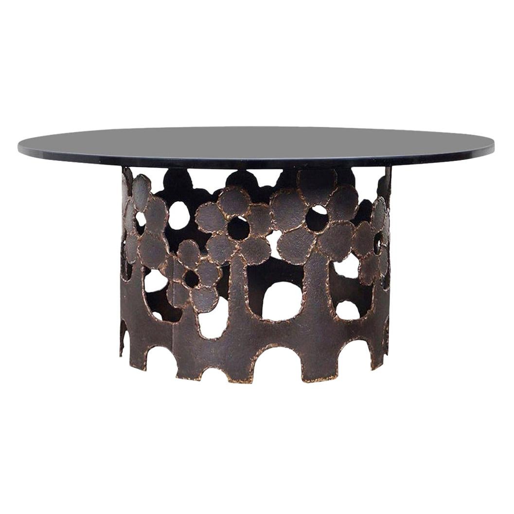 Heavy Bronze Coffee Table For Sale at 1stDibs