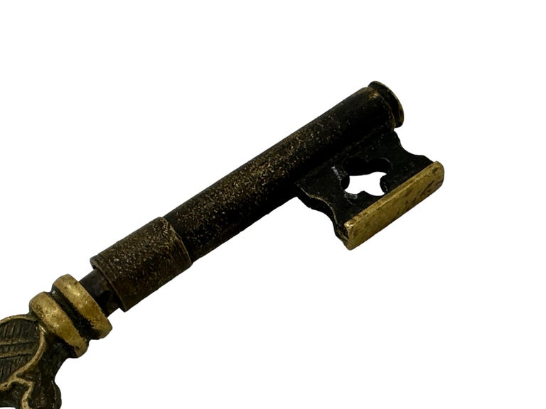 Vintage Bronze Key Corkscrew and Bottle Opener Metal Breweriana Barware ...