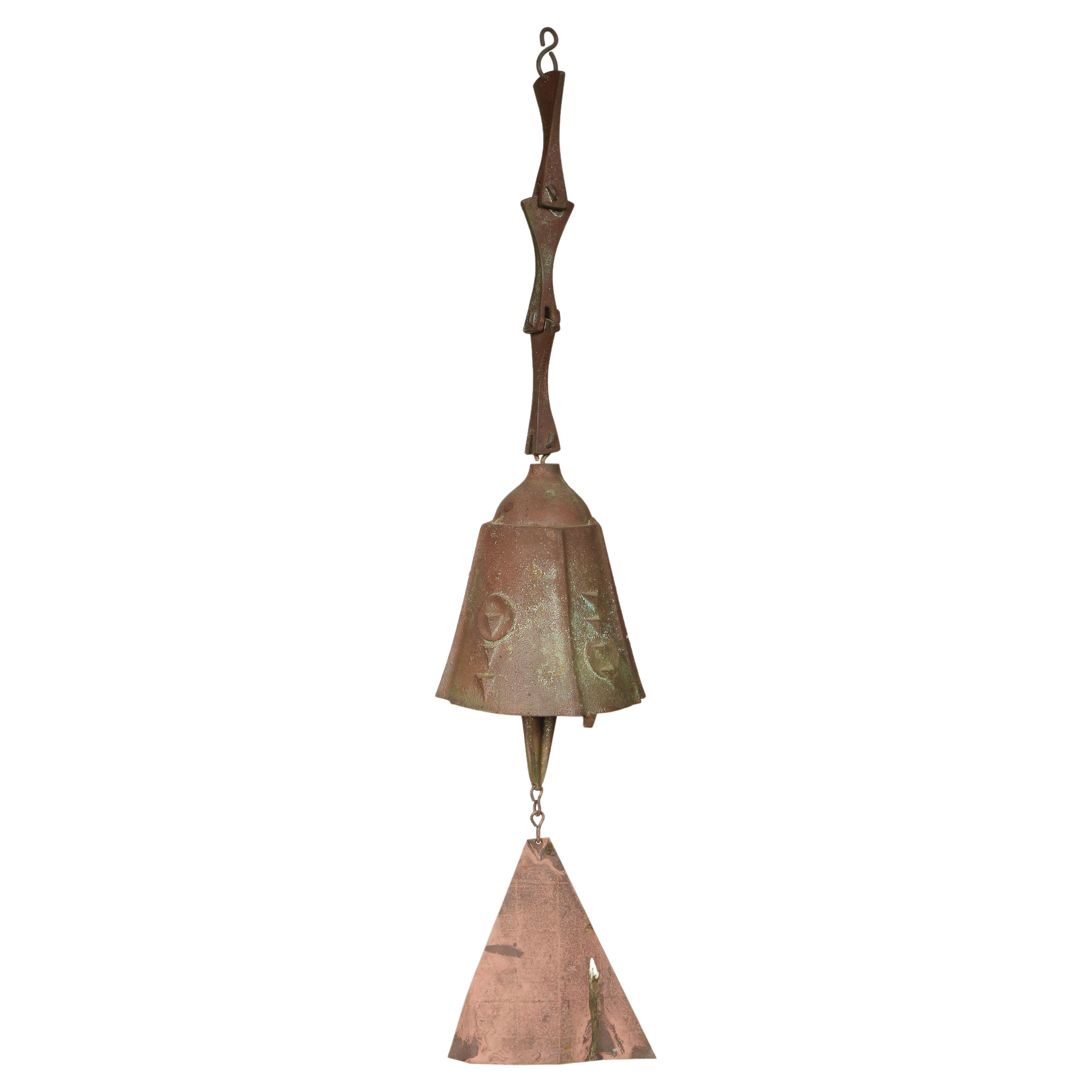 Large-Scale Sculptural Bronze Wind Bell Designed by Paolo Soleri at 1stDibs
