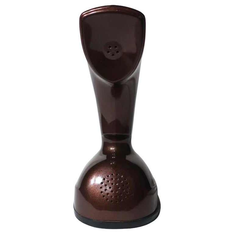 Vintage Brown Ericsson Ericofon Cobra Phone For Sale at 1stDibs