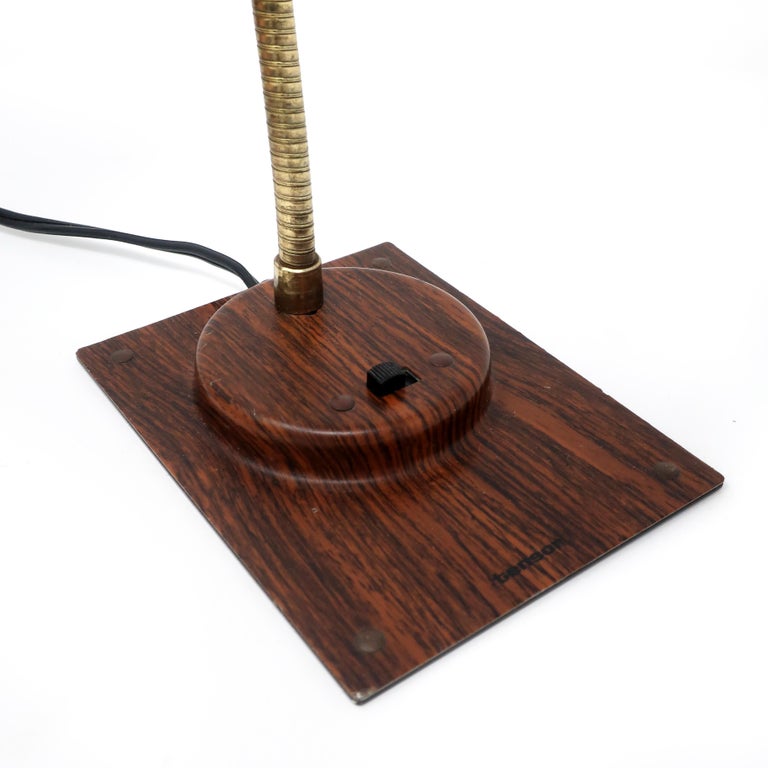 Vintage Brown Tensor Gooseneck Desk Lamp at 1stDibs | vintage tensor ...