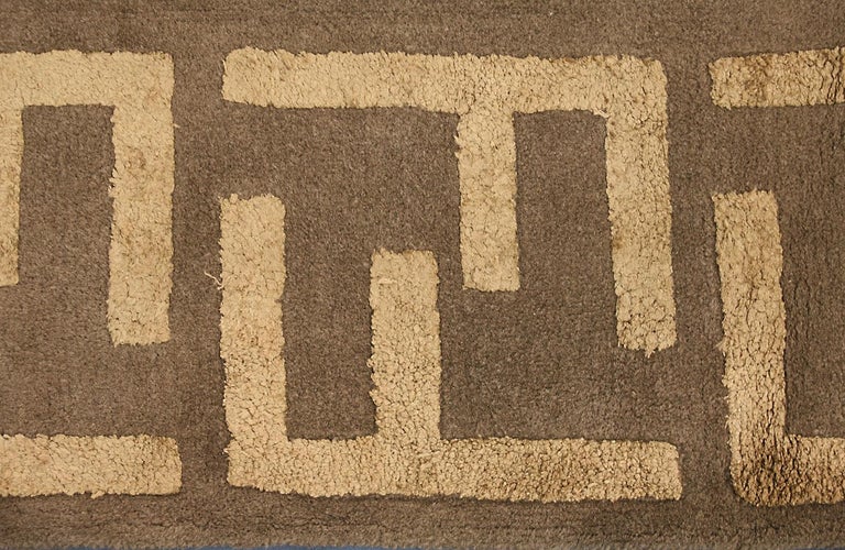 Vintage Brown Wool&Silk European “FENDI” Rug, Mid 20 Century at 1stDibs ...