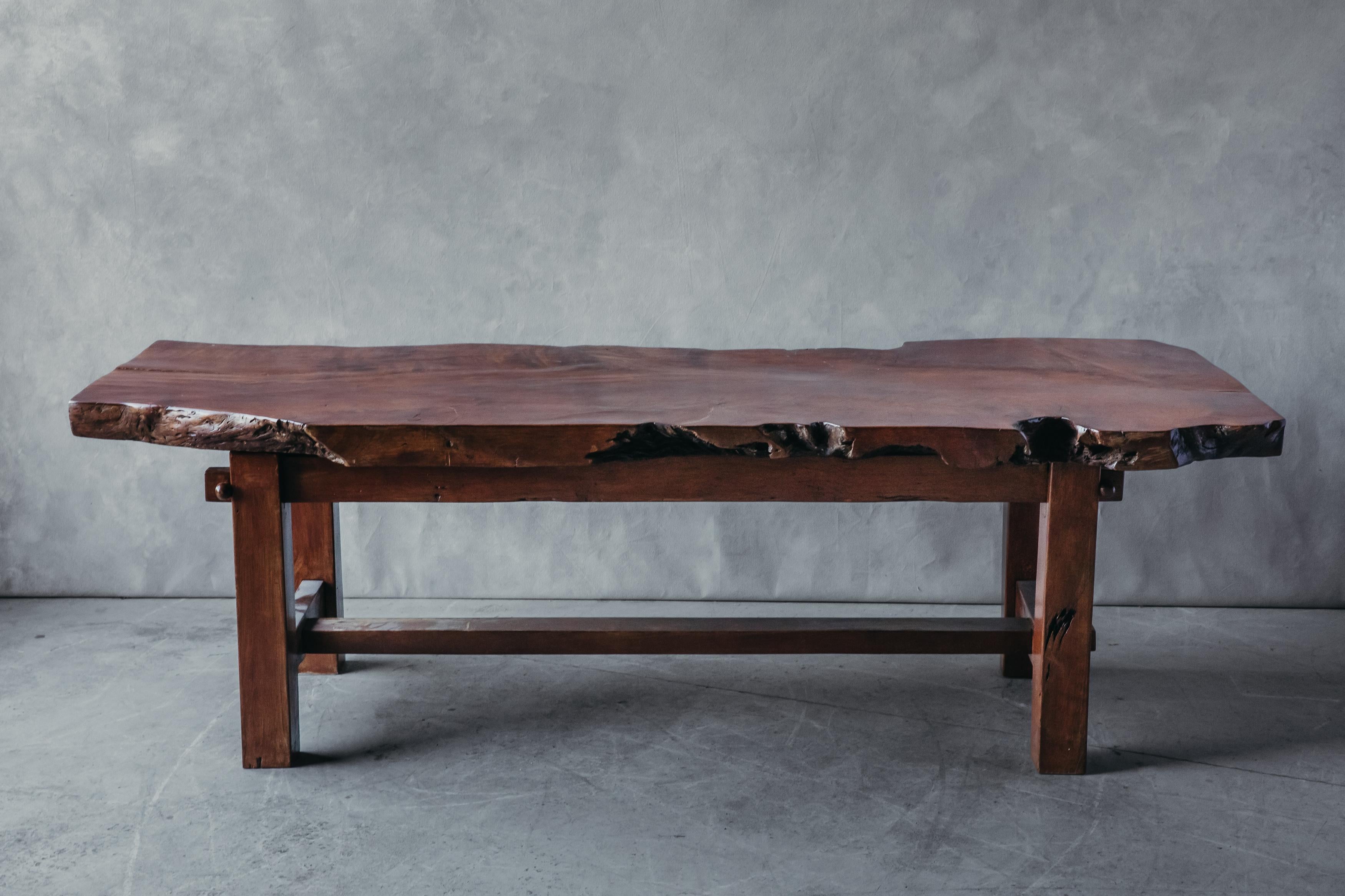 Vintage Brutalist Dining Table from France, circa 1960 at 1stDibs
