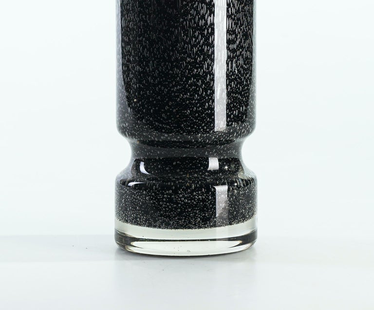 Vintage Bubble Glass Vase, Germany, 1970s For Sale at 1stDibs