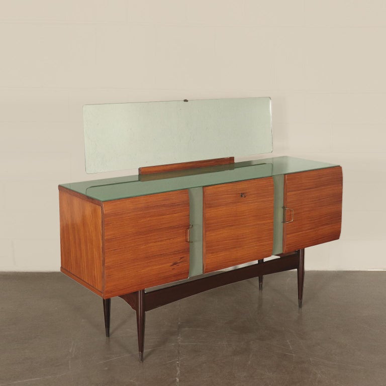 Vintage Buffet with Mirror, Italy, 1950s at 1stDibs