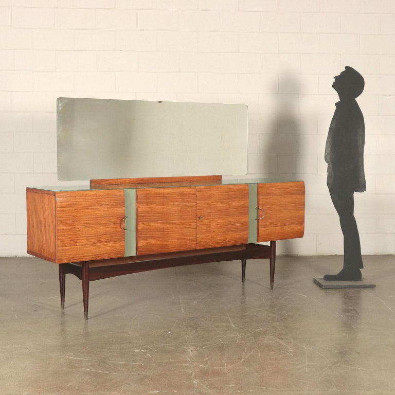 Vintage Buffet with Mirror Italy, 1950s at 1stDibs