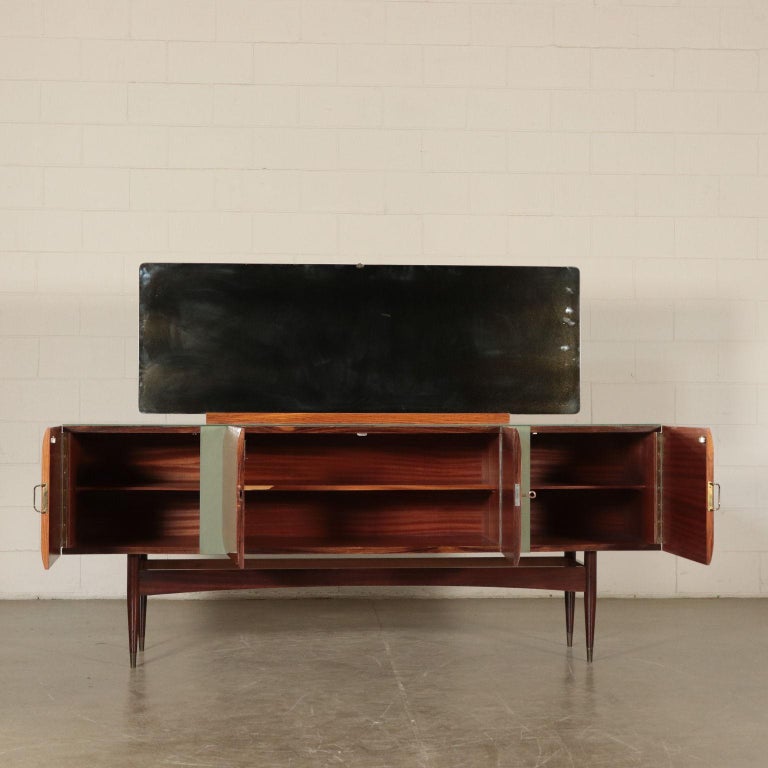 Vintage Buffet with Mirror Italy, 1950s at 1stDibs