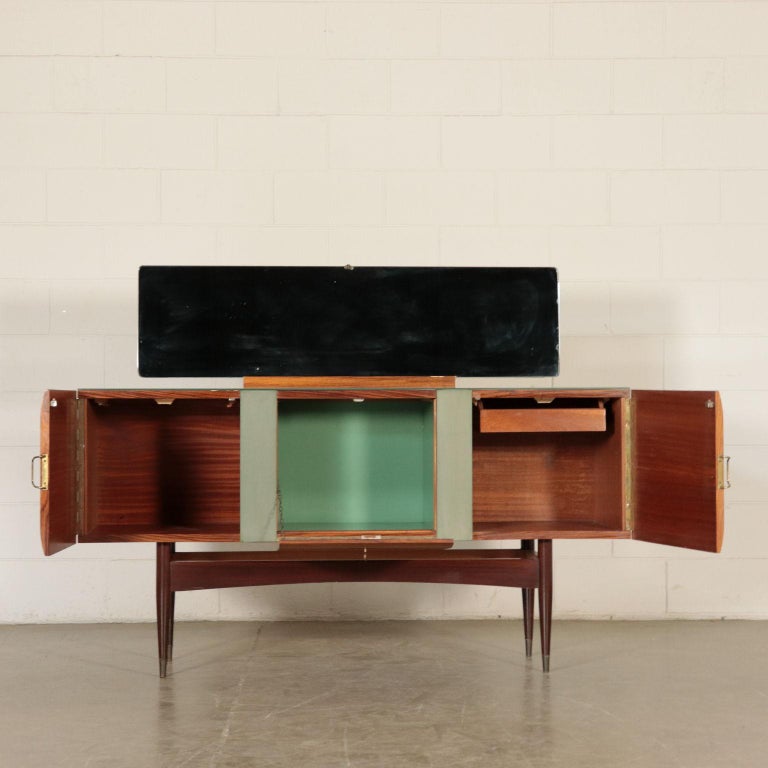 Vintage Buffet with Mirror, Italy, 1950s at 1stDibs