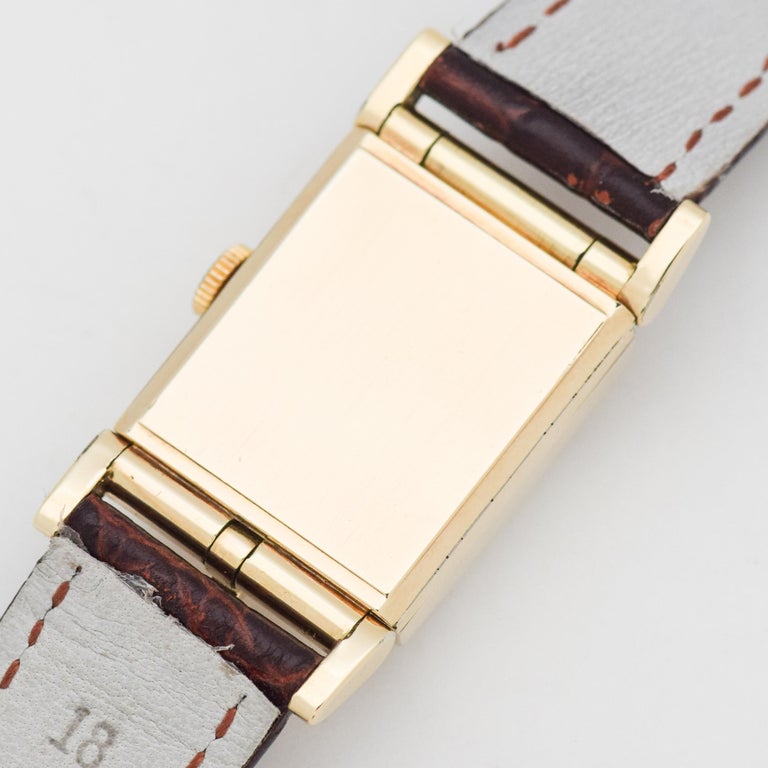 Vintage Bulova Rectangular-Shaped Watch, 1950 at 1stDibs | vintage ...
