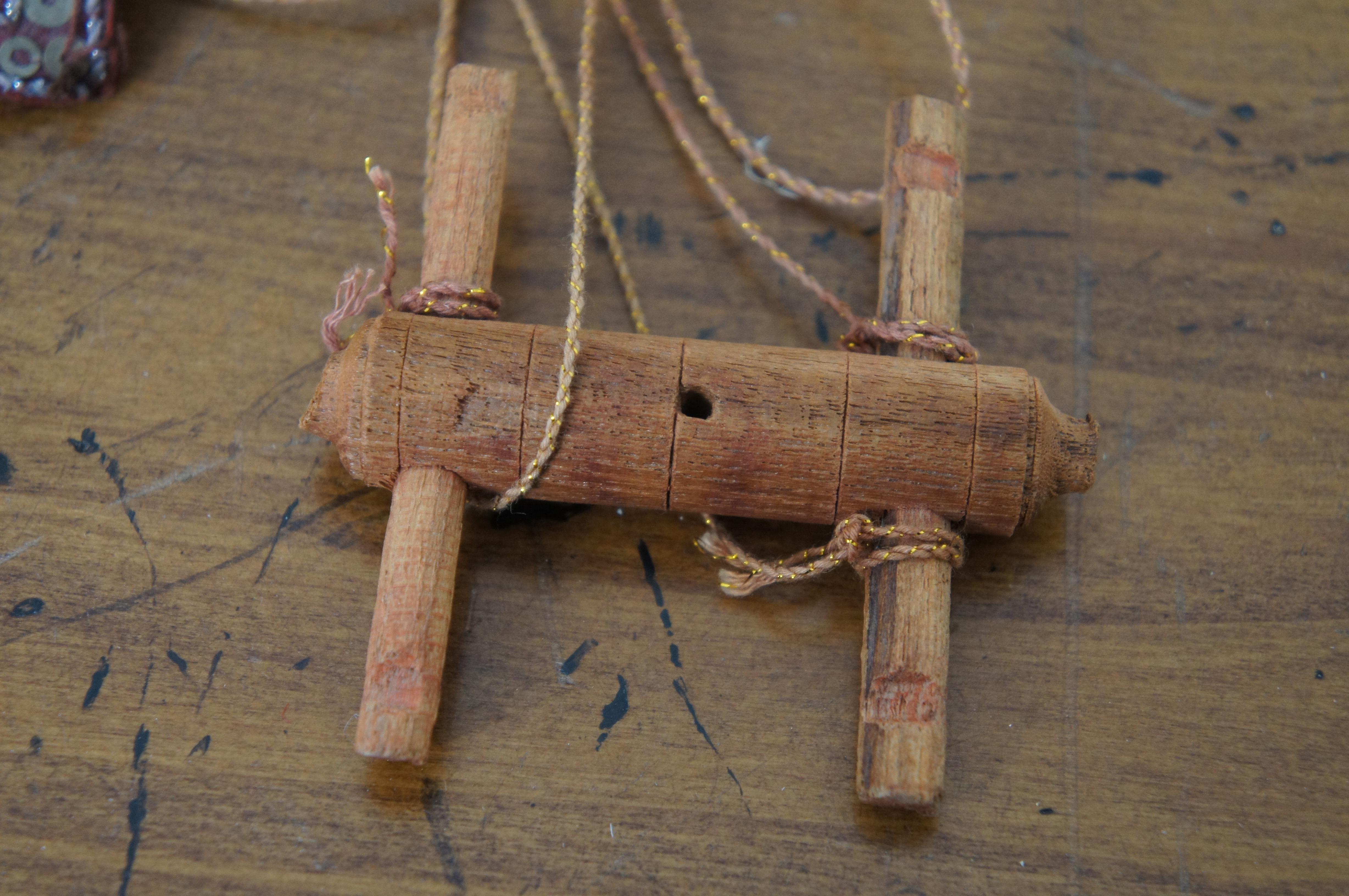 Vintage Burmese Tha Gyar Min Myanmar Puppet Yoke Marionette Doll For ...