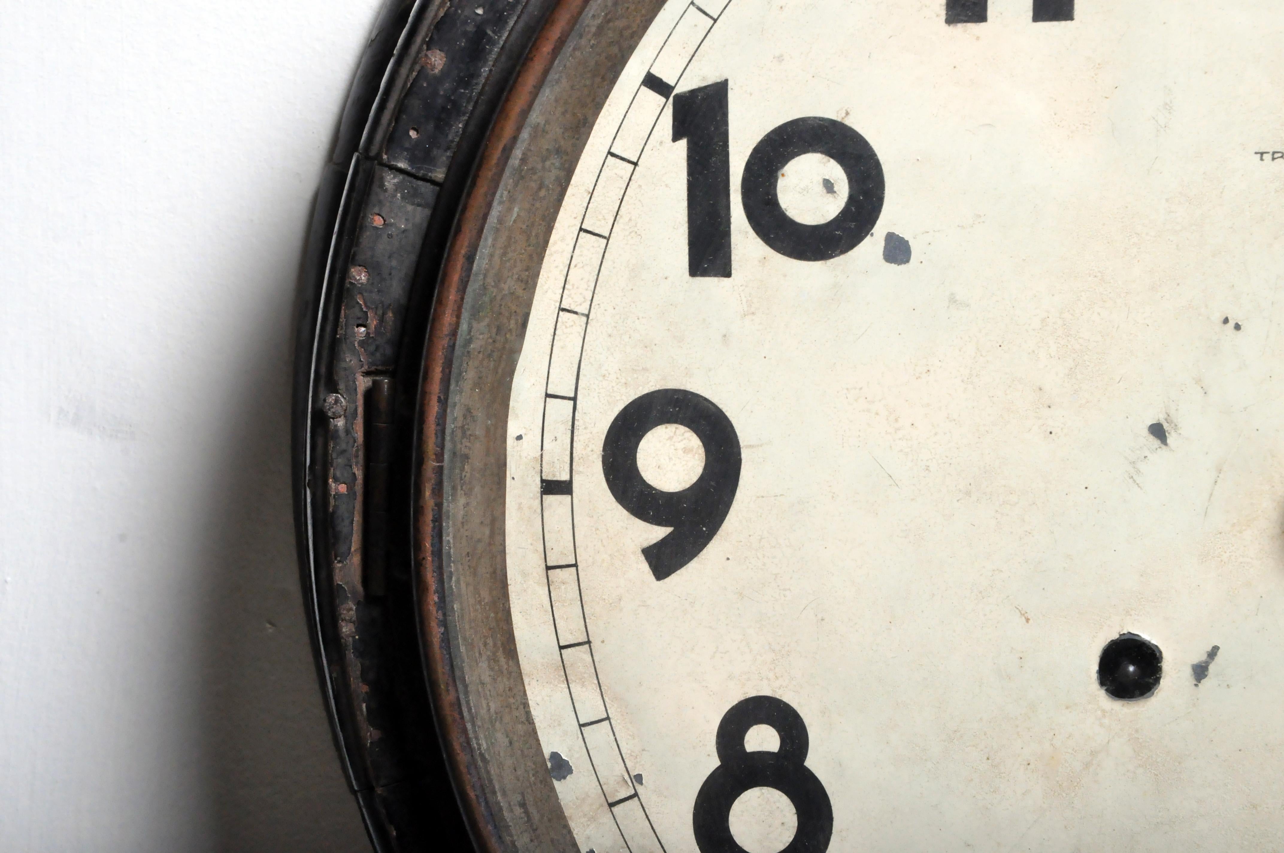 Vintage Burmese Wall Clock at 1stDibs