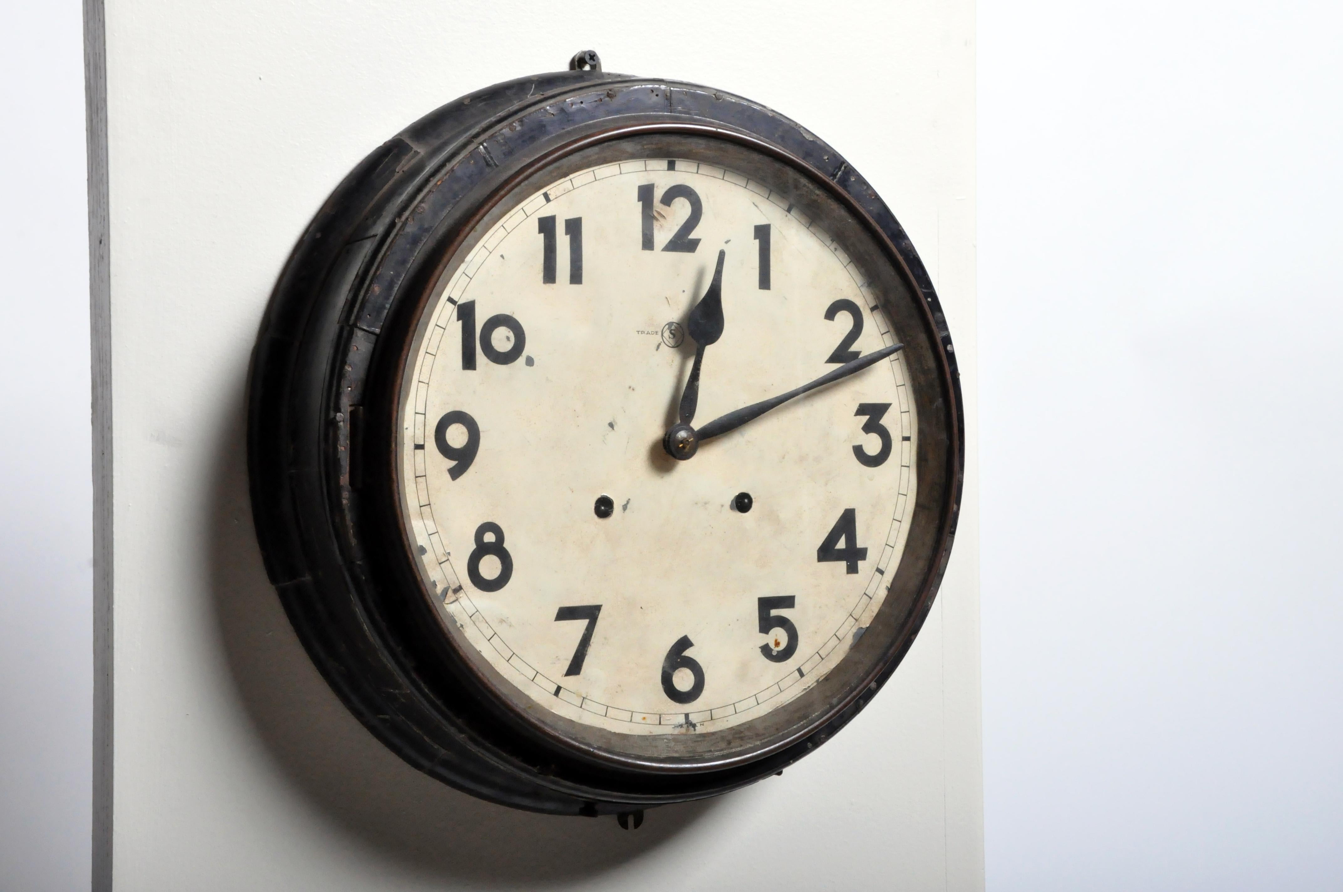 Vintage Burmese Wall Clock at 1stDibs