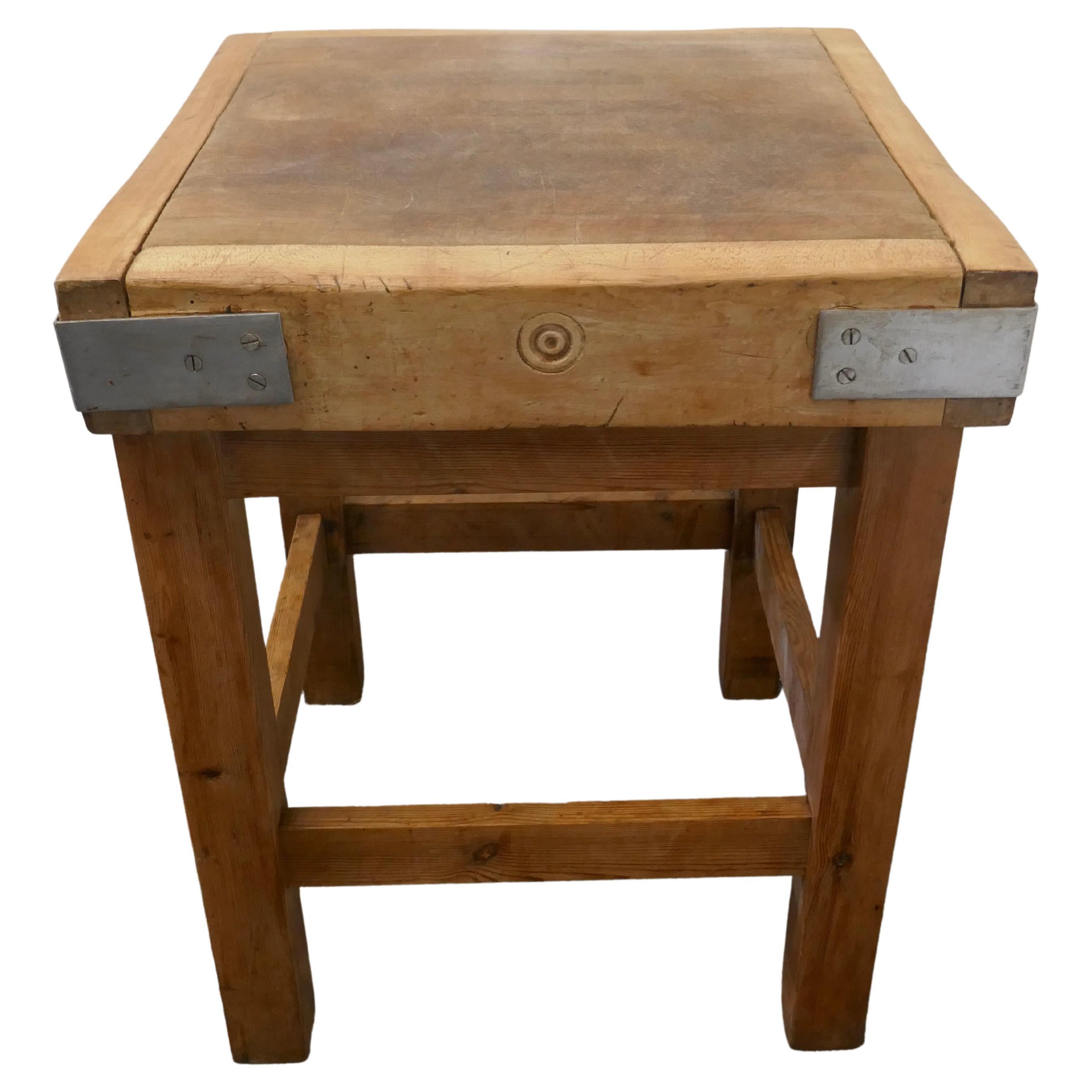 Vintage Maple Butcher Block - For Sale on 1stDibs