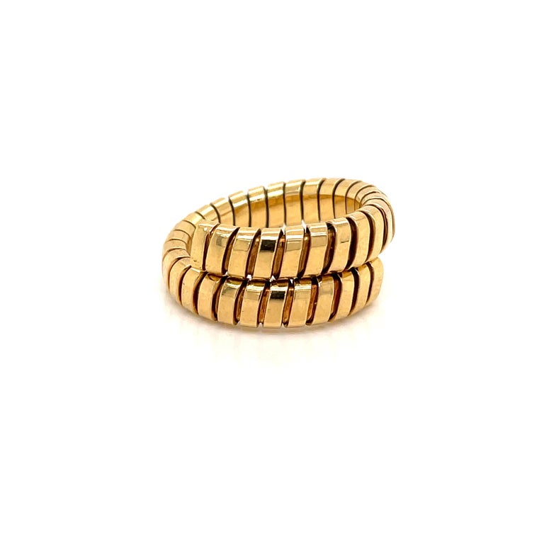 Vintage Bvlgari Tubogas Ring at 1stDibs | vintage bulgari ring